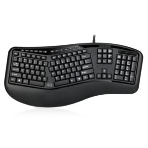 Desktop Ergonomic Smart Card Reader Keyboard (TAA Compliant) - Adesso