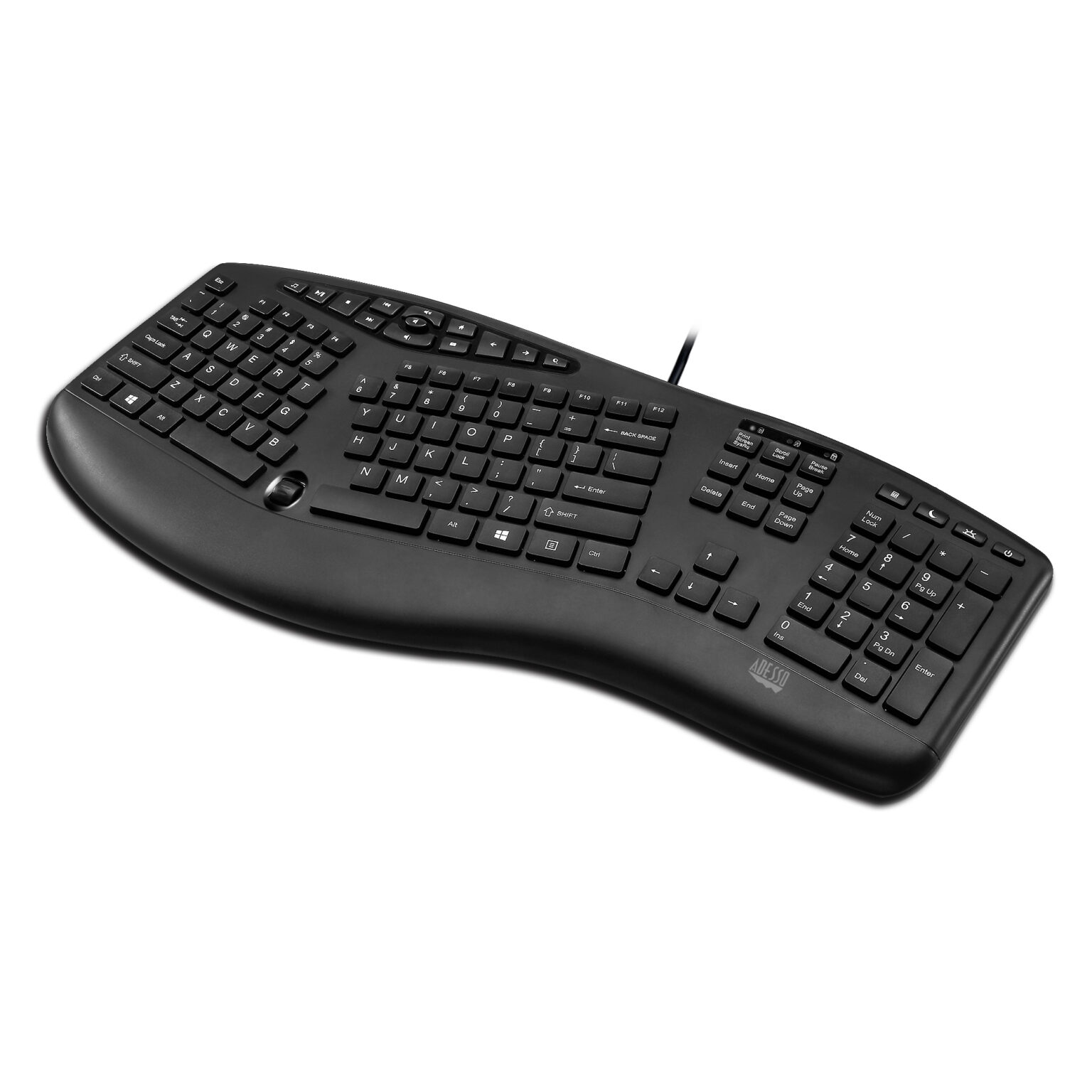 TruForm™ Ergonomic Desktop Keyboard - Adesso