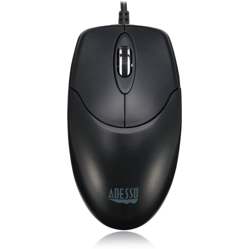 USB Illuminated Retractable Mini Mouse - Adesso