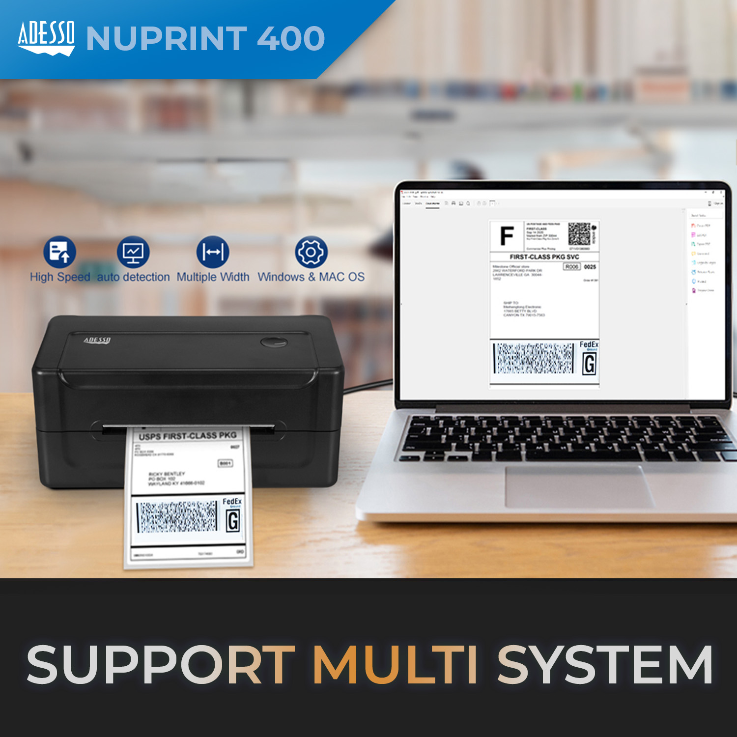 NuPrint 400 - Adesso