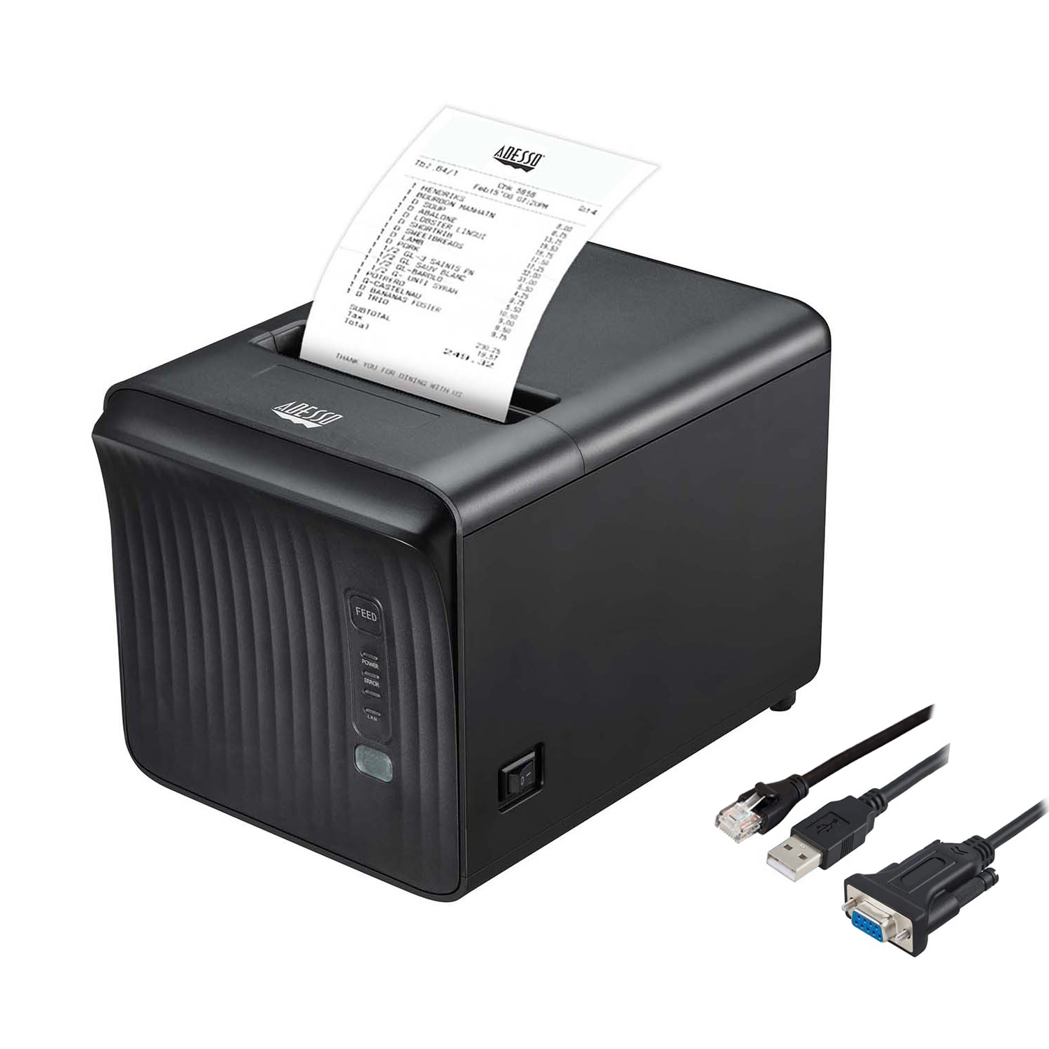 NuPrint™330 3″ (80mm) Network Interface Thermal Receipt Printer - Adesso