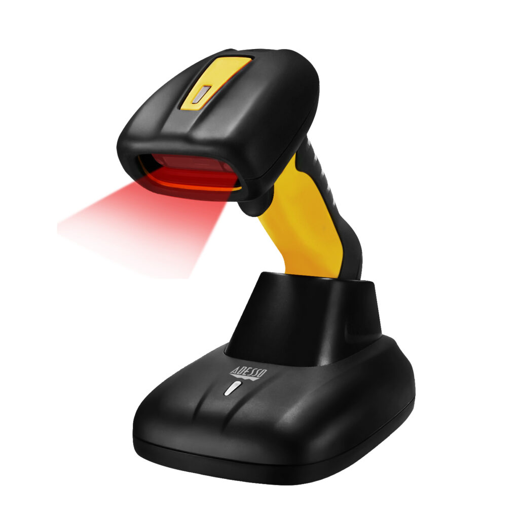 Bluetooth® Antimicrobial Waterproof CCD Barcode Scanner - Adesso