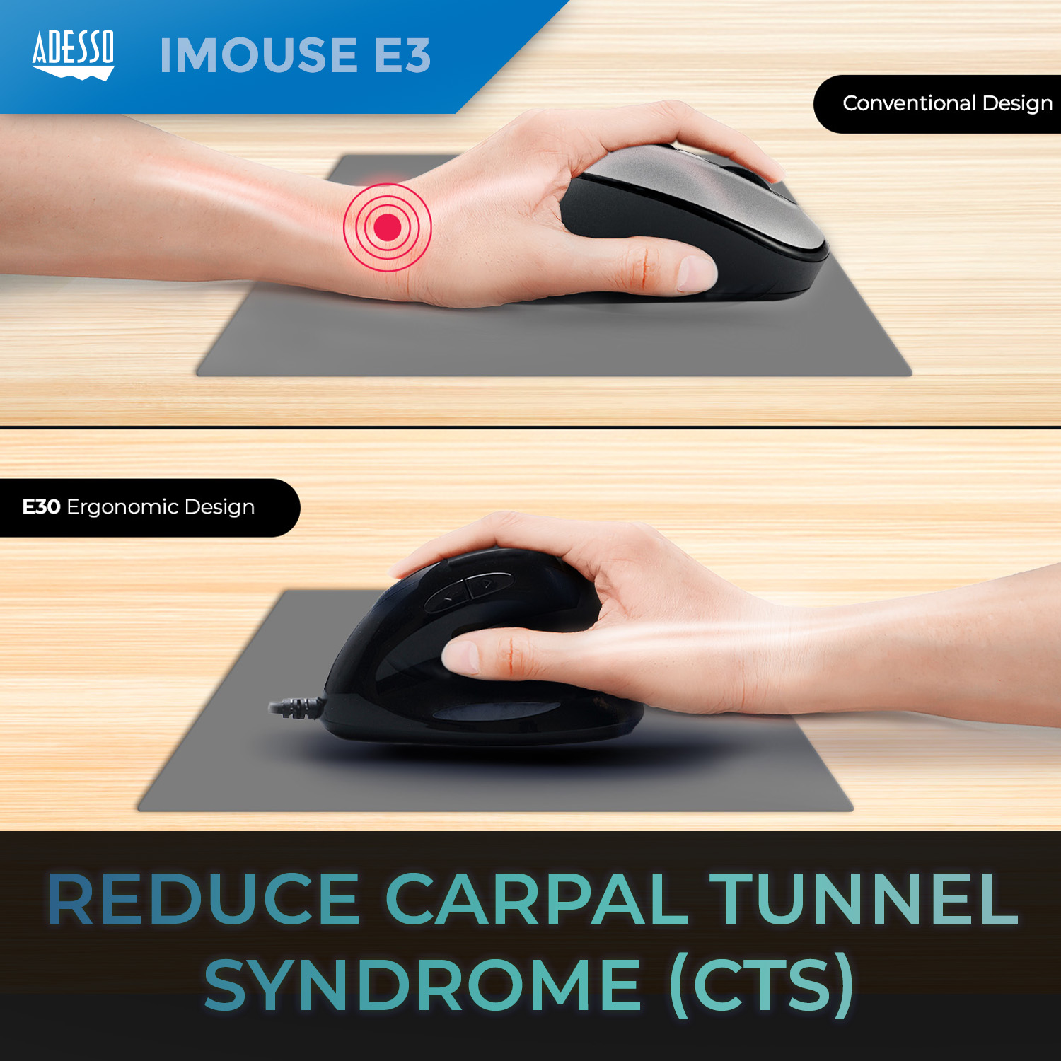 Vertical Ergonomic Programmable Gaming Mouse with Adjustable Weights ...