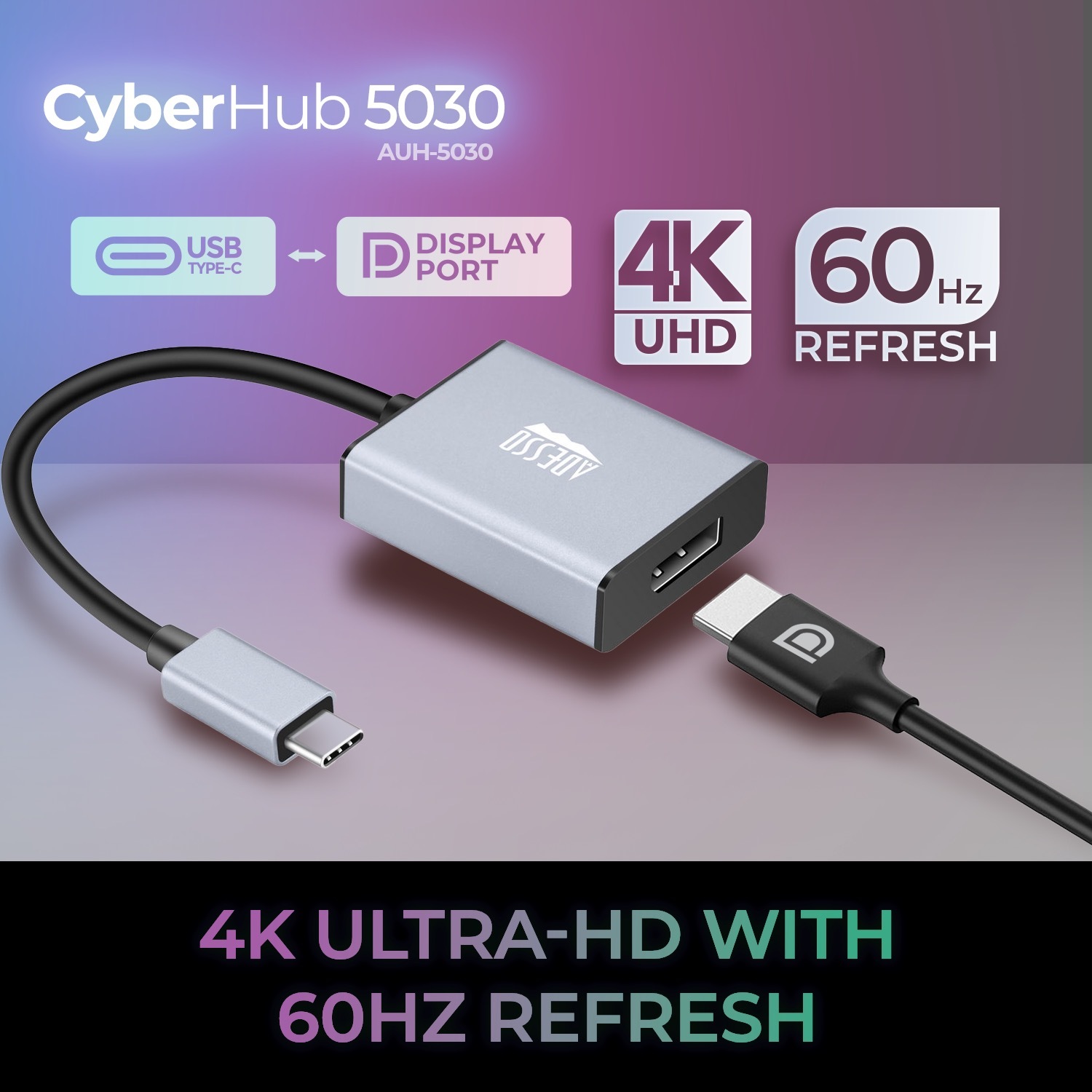 USB-C to Display Port Adapter - Adesso
